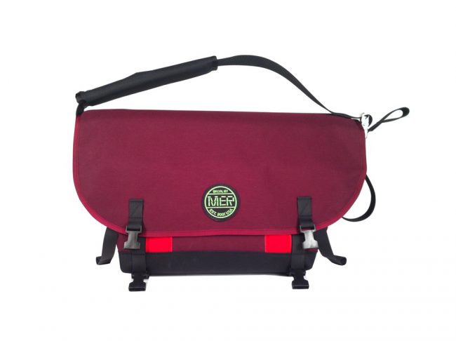 Medium Shoulder Bag – Burgundy – MER BAGS